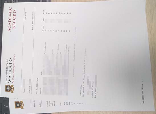 Buy University of Waikato transcript, order University of Waikato diplomas