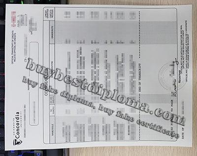 Ways to get fake Concordia University transcript in Canada