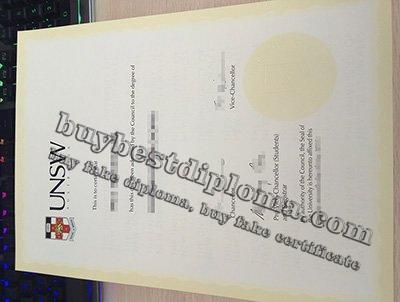 Avoid Mistake To Buy Fake University of New South Wales(UNSW) Degree