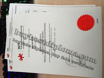 How Can I Order Fake INTI International University Diploma Like An Expert