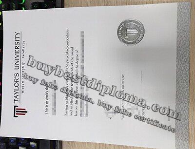 Why It’s Absolutely Okay To Purchase A Fake Taylor's University Degree