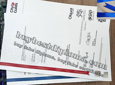 City And Guilds Certificate Template