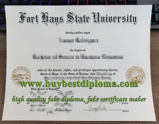 Unexpected Way to Get A Fort Hays State University Diploma in Kansas