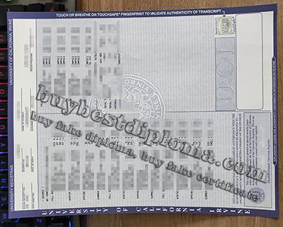 Techniques to Make UC Irvine Transcript Look Same as Real