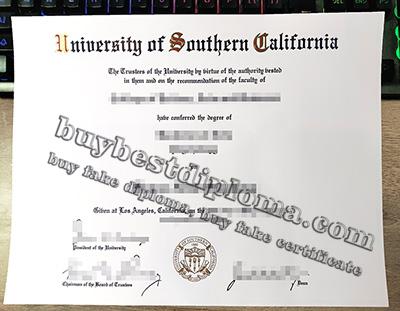 Make Your Fake University of Southern California Diploma Look Amazing