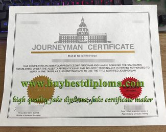 What's The Best Way to Get A Fake Alberta Journeyman Certificate