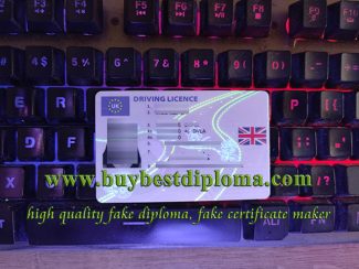 How Much It Costs to Order Detectable Fake UK Driving Licence