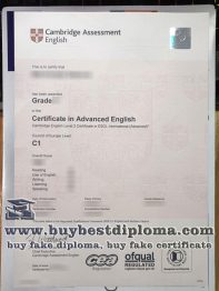 Difference of Fake C2 Proficiency Certificate and Fake C1 Advanced ...