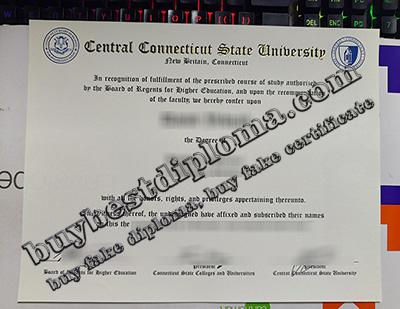Why I Ordered A Central Connecticut State University Diploma