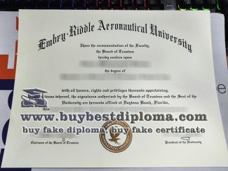 Surprising Method to Get A Fake ERAU Diploma in Arizona