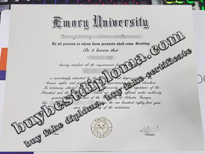 Ideas to Make A Fake Emory University Diploma Look Genuine