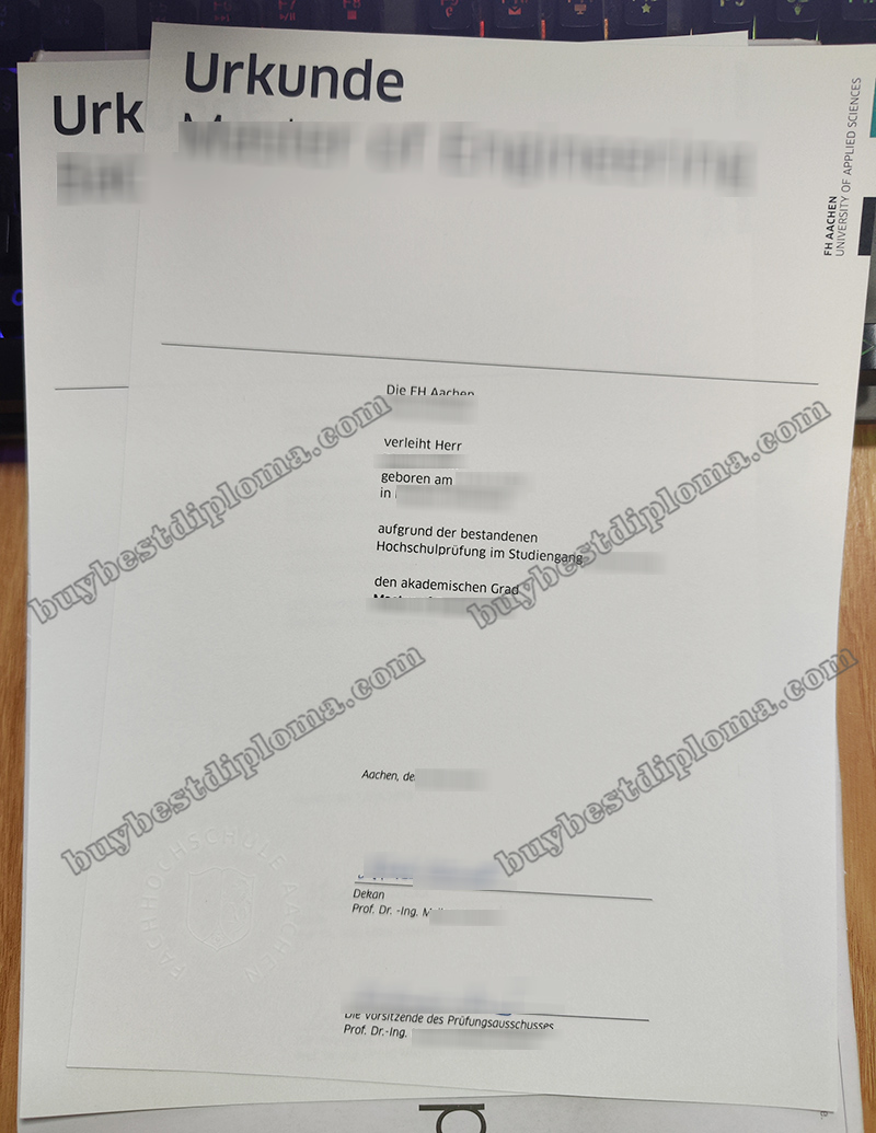 Steps to Obtain A FH Aachen Degree in Germany