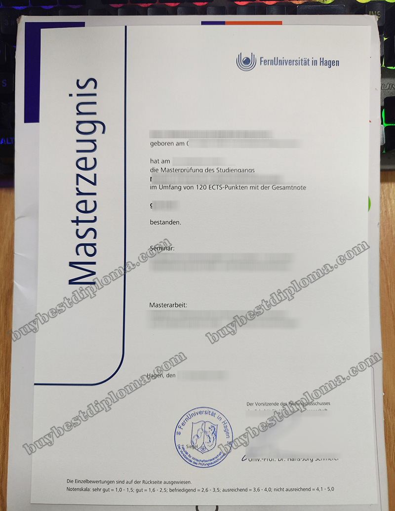 Doable Ways to Get A Fernuniversität Hagen Zeugnis online