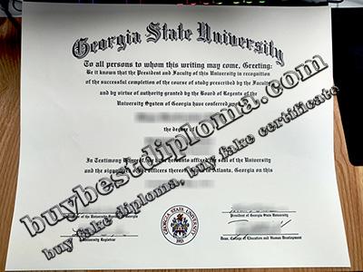 Top 3 Tips For Making A Fake Georgia State University Diploma