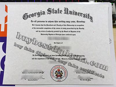 Formulas to Make A Fake Georgia State University Diploma Look Realistic