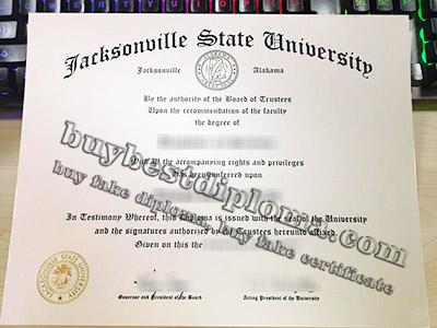 Shocking Truth About Making A Fake Jacksonville State University Diploma