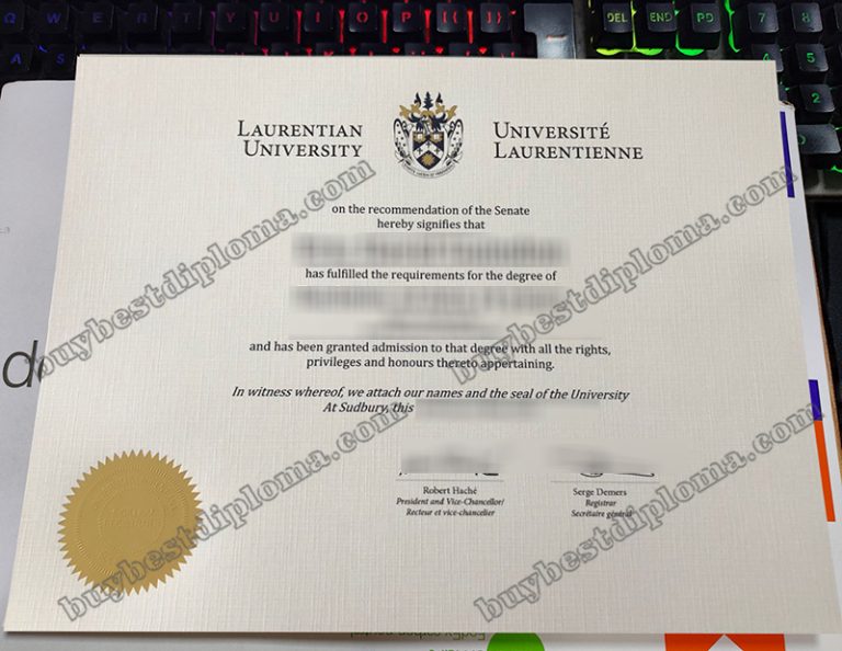 What's the price to make a Laurentian University Degree certificate