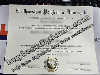 The Costs to Make A Fake Northwestern Polytechnical University Diploma