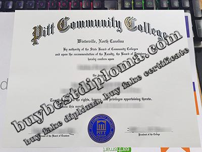 What's The Cost to Make Pitt Community College Diploma