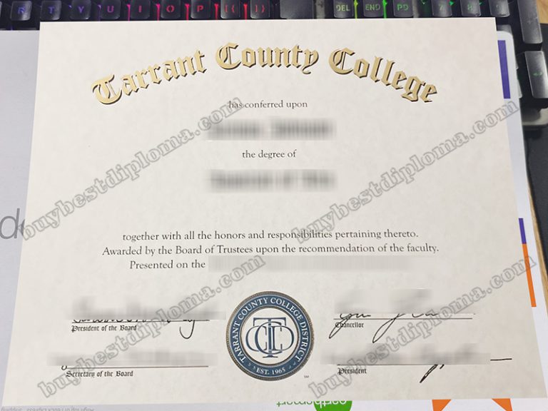 Usable Tips for Making Fake Tarrant County College Diploma