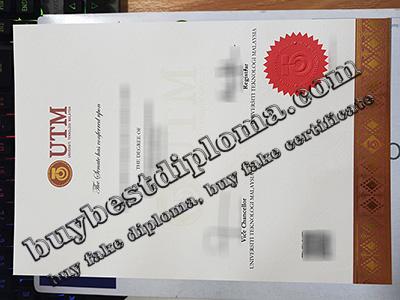 Most Amazing Way to Get Fake Universiti Teknologi Malaysia Degree