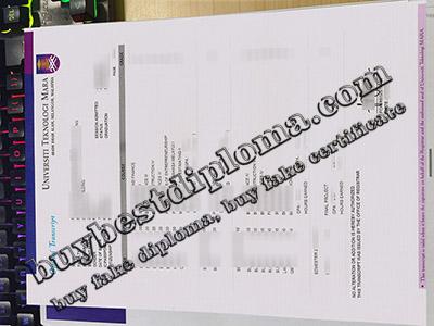 Can I Order A Fake Universiti Teknologi MARA Transcript with High Grades