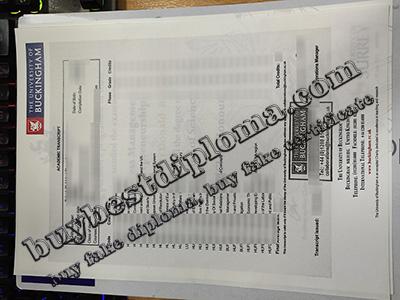 Can I Get University Of Buckingham Transcript with Grades I Want?