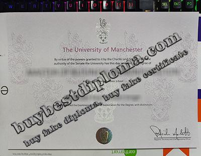 The Cost to Order A University Of Manchester Certificate