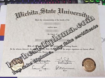 Buy Fake Wichita State University Diploma at Affordable Price